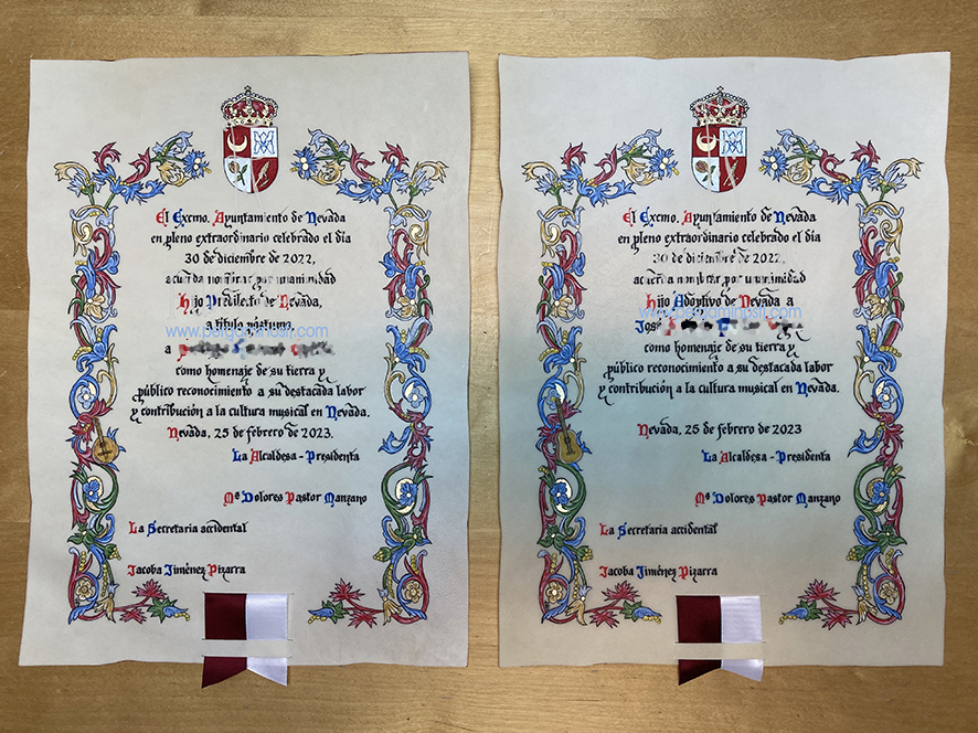 FJ PERGAMINOS | | Pergaminos, diplomas y heráldica personalizados